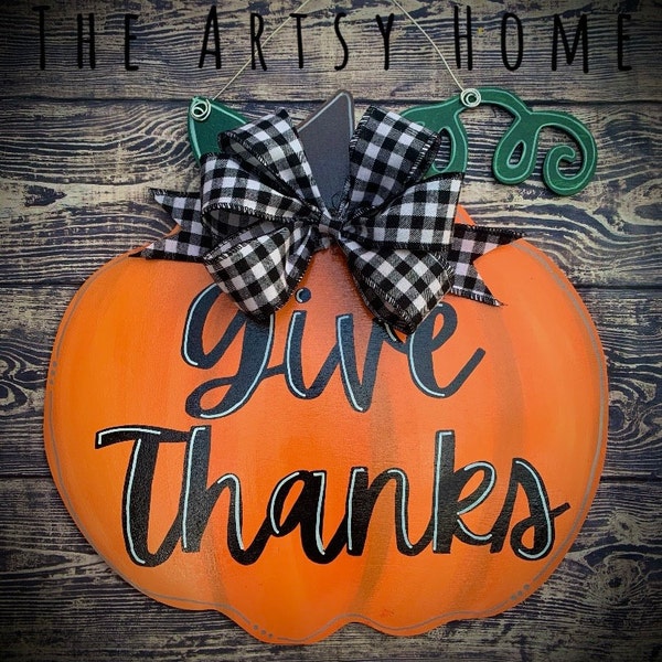 Pumpkin - 010102- Unfinished Wood Laser Cutout, Wreath Accent, Door ...