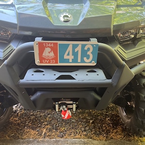 Wisconsin ATV / UTV State Engraved License Plates Ships Today 2024 ...