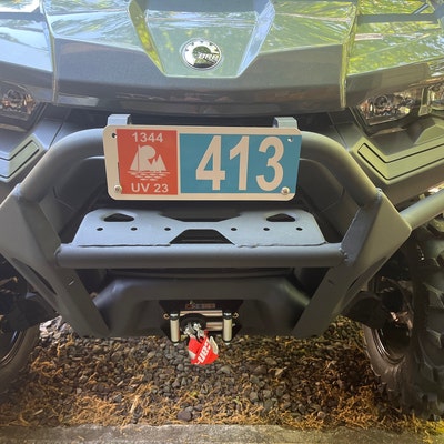 Wisconsin ATV / UTV State Engraved License Plates Ships Today 2024 ...