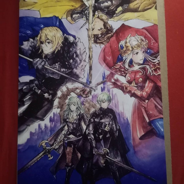 Fire Emblem Three Houses // FE3H Print - Etsy