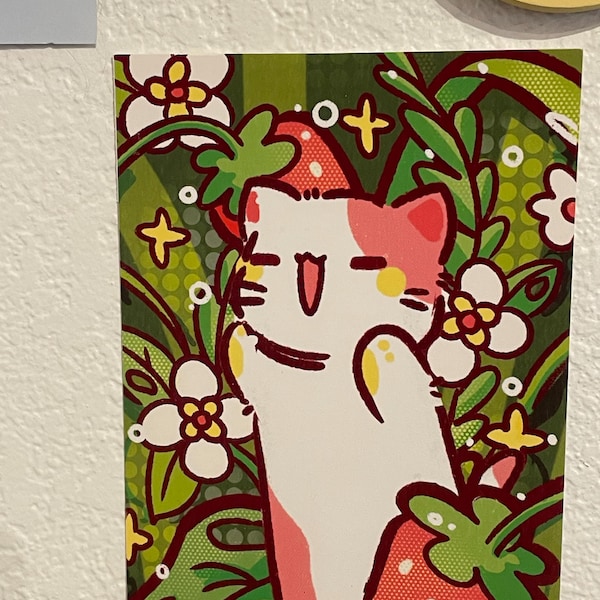 Punky Poots Punk Rock Cute Kawaii Art Prints Matte Cardstock Fart - Etsy