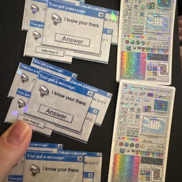 Y2k Microsoft Paint Sticker - Etsy