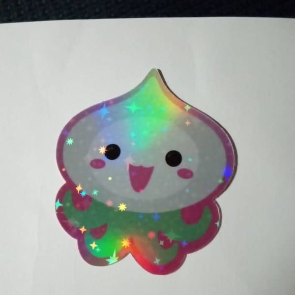 Overwatch Pachimari Pixel Waterproof Holographic Vinyl Sticker Decal - Etsy