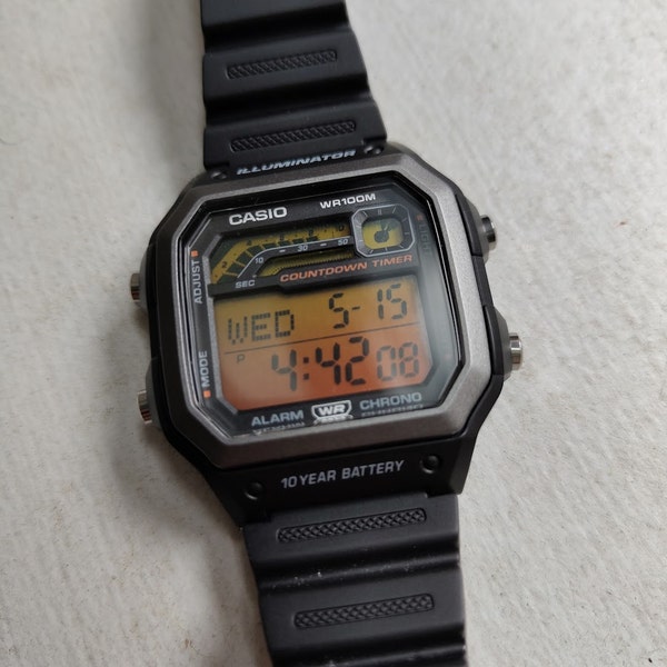 Casio AE-1200 Gradient Filter Screen - Etsy