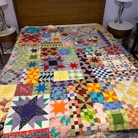 Scrappy Four Patch Chain Quilt Pattern - Etsy Canada