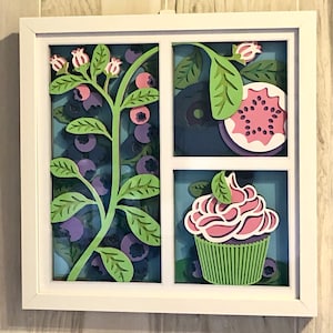 3D Tea Party SVG EPS, Shadow Box, Layered Cardstock Tea Pot With Roses ...