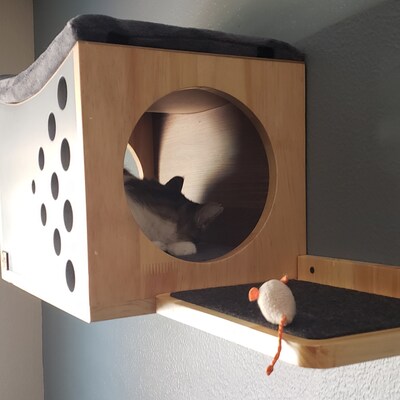 Deluxe Wall Mounted Double Resting Box - Etsy