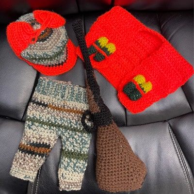 Hunting Vest Crochet Pattern Crochet Hunting Pattern Hunter Costume ...