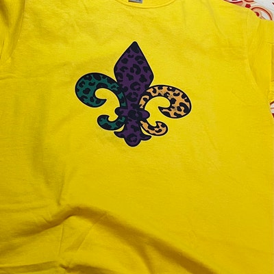 Leopard Mardi Gras Svg, Fat Tuesday Svg, Fleur De Lis Svg, Mardi Gras ...