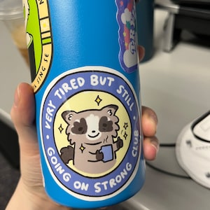 Snack Time Sticker Funny Sticker Gifts Under 10 Water Resistant Sticker ...