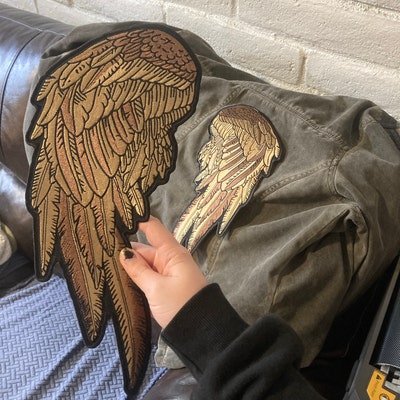 Angel Wings Patch Large Back Patch for Jacket - Etsy