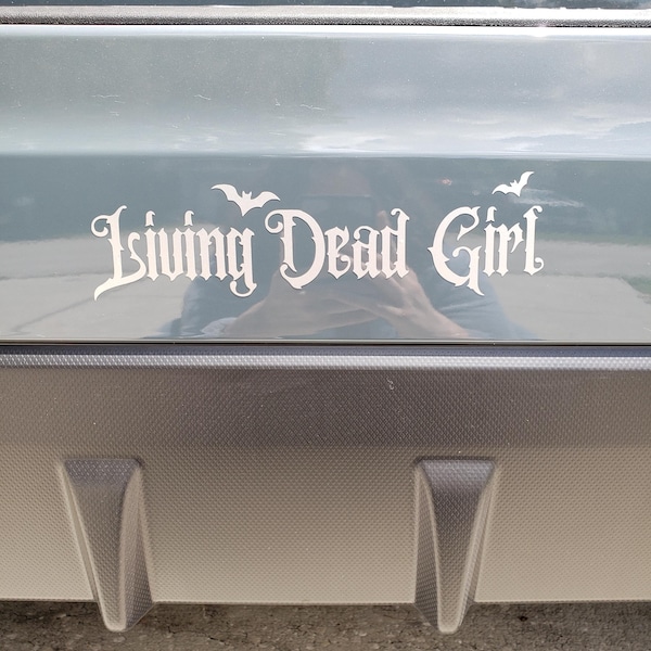 Just a Girl Thrift Stores Girly Decal Cute Car Decals Stickers Girl Mom ...
