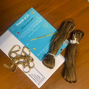 Mukaish Badla Metal Flat Metallic Thread Tape Embroidery Wire - Etsy