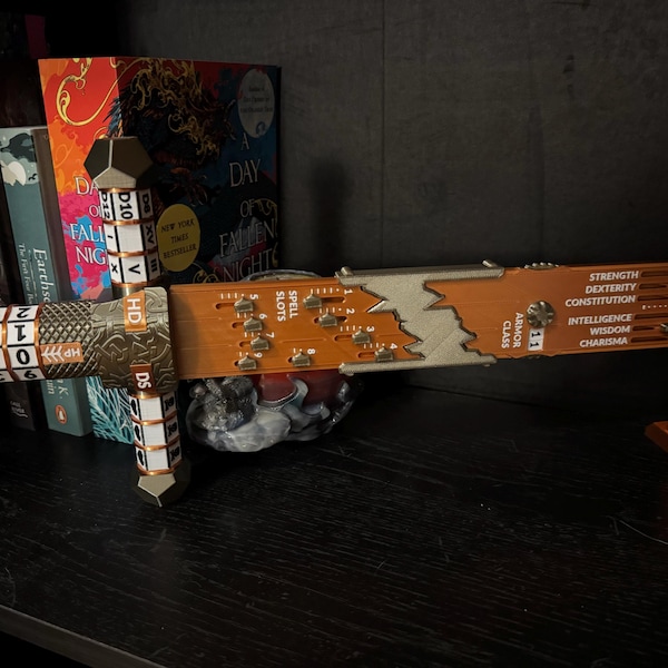 Dnd Character Stat Tracker Sword Extension (only) - Etsy
