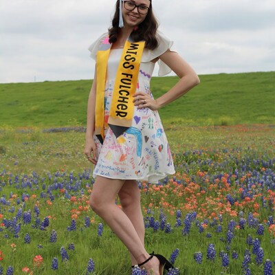 Teacher Graduation Stole - Etsy