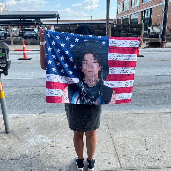 Stray Kids Felix Mexico Flag Tapestry, Stray Kids Room Decor, Gift for ...