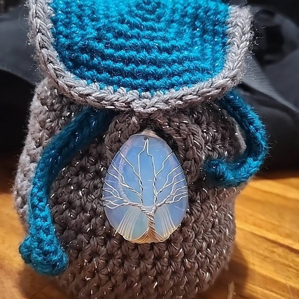 Dice Backpack, Dice Bag Crochet Pattern, Dnd, Tabletop Gaming, Dice ...