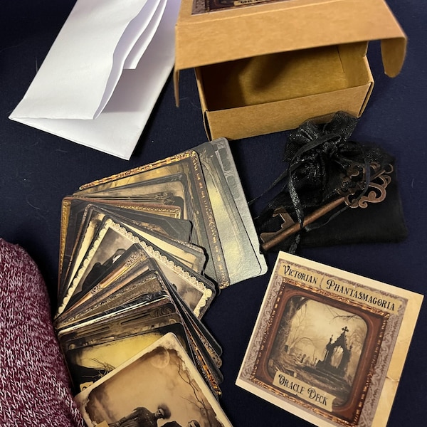 70s Rare Egyptian Temple Cards, Egypt Fortune Telling Cards, Vintage ...