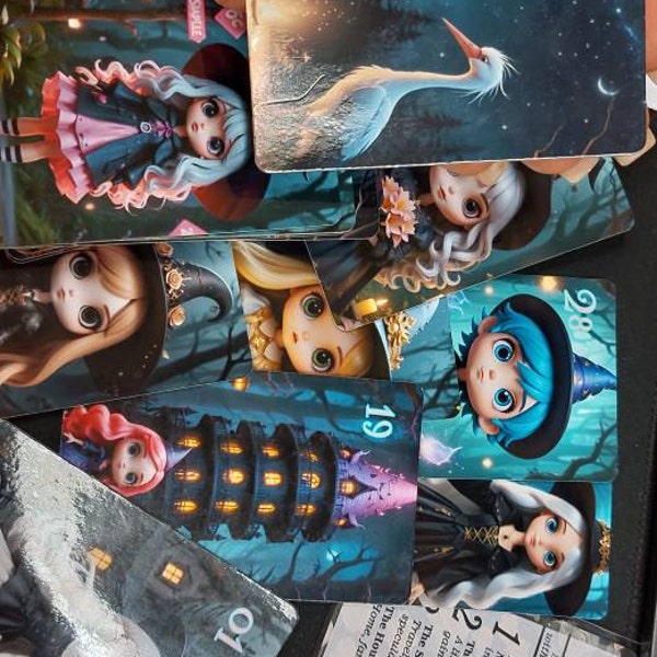 Origami Lenormand Oracle of 36 Cards Inspired by the Ancestral ...
