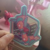 Pokehabitat: Virtual Rainbow Metal Porygon Enamel Pin - Etsy