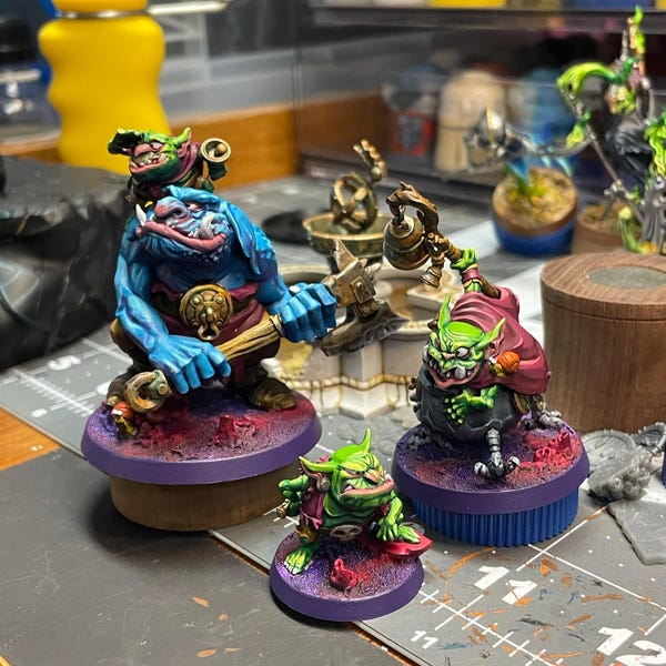 Pocket Goblin Archer Set, 28mm 3d-printed Miniatures for Tabletop ...