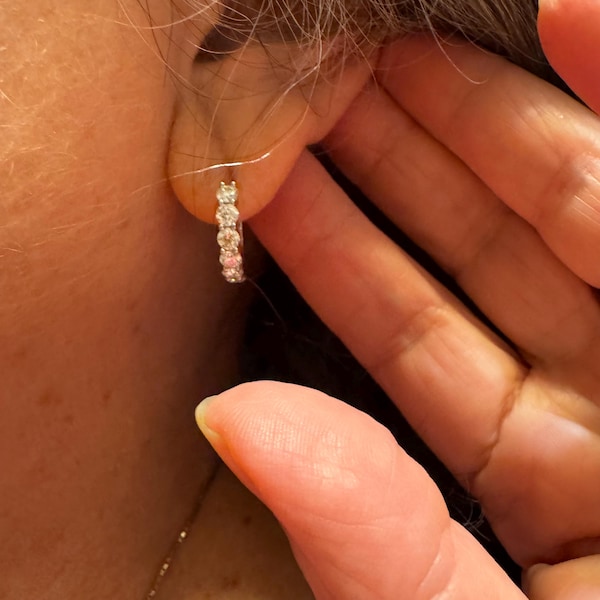 3-5mm Assorted Color VVS Moissanite Tennis Necklace, Rainbow Moissanite ...