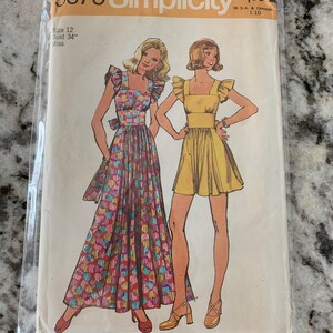 Simplicity 3727 Civil War Dress Costume Sewing Pattern | Etsy