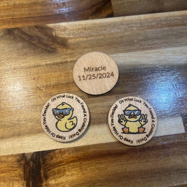 Cruising Duck Tokens ! Keep or Hide You Decide !! - Etsy
