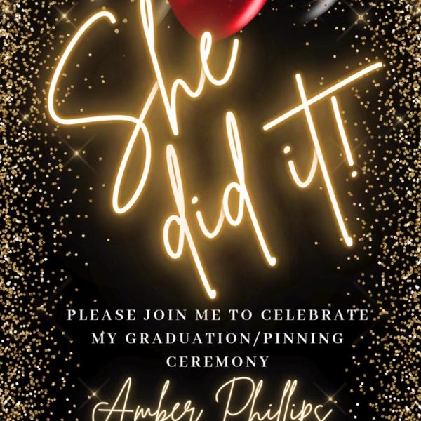 Digital Sweet 16th Birthday Invitation, Animated Sweet Sixteen Party ...