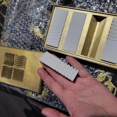 DIY Fingerboard Mold & Shaper 96mmx35mm , 49mm Wheelbase, 20º Kick 3D ...