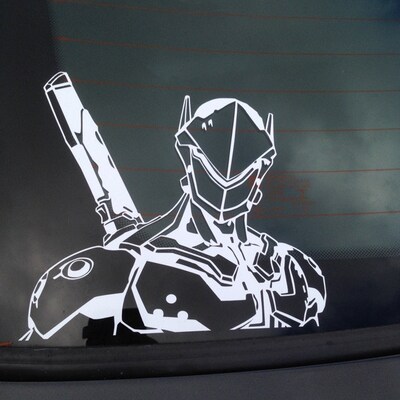 Overwatch Ana Champion Spray Art Action Laptop/window Printed Sticker ...