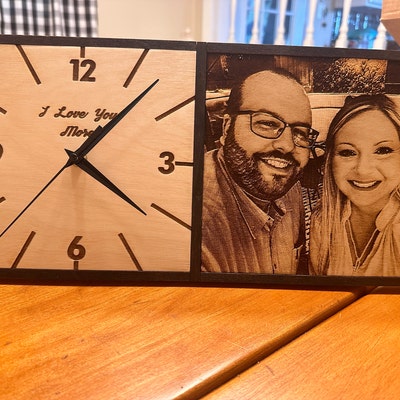 Personalized Just Custom Wood Burned Photo on Wood Country Art - Etsy