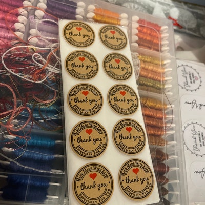 Handmade With Love Specially for You Stickers Order - Etsy UK