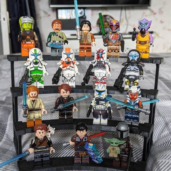 LEGO Minifigure Display Stands - Etsy