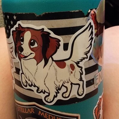 American Cocker Spaniel Sticker Chibi Puppy Dog Vinyl - Etsy