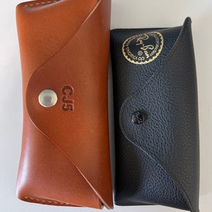 Ray Ban Case-leather Sunglasses Case-glasses Case Whiskey Saddle ...