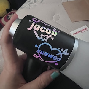 Custom K-pop Kpop Holo Decal Vinyl Lightstick Sticker - Etsy