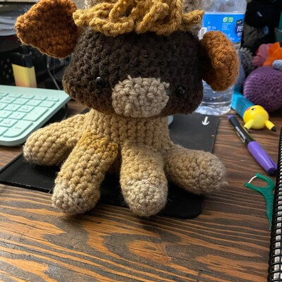Amigurumi Highland Cow Pattern, Plush Pattern, Stuffed Highland Cow Toy ...