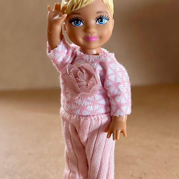 Handmade Clothes for 1/6 Scale Mini Dolls, 5.5 Inch Dolls- DRESS - Etsy