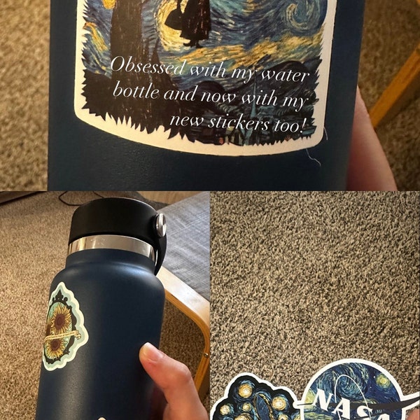 40 Vincent Van Gogh Painting Stickers Cool Sticker Pack - Etsy