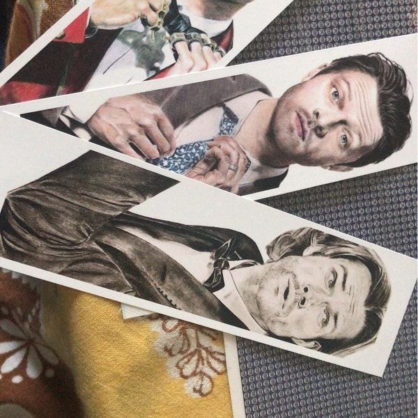 Hannibal Bookmarks - as Set or Individually - Etsy