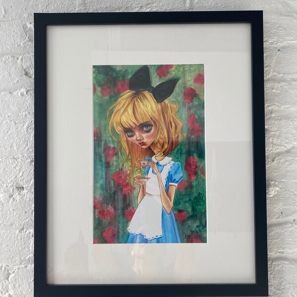 Go Ask Alice, by Dustin Bailard. 14x9” Art Print - Etsy