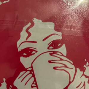 Edgy Diva Simone Vinyl Decal, Mug Decal, Wine Glass Decal, Decal ...