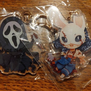 Dbd KILLERS Clear Acrylic Charms - Etsy