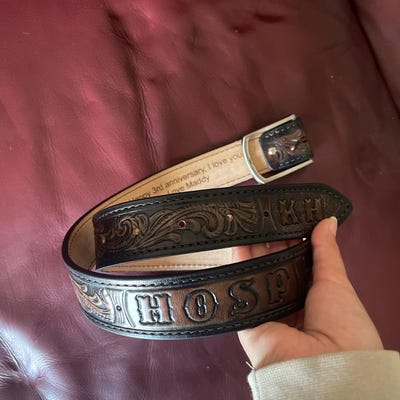 Custom Belt Western Belt Personalized Leather Belt, Personalized Gift ...
