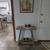 Natural A-frame Wrap Around Coffee Table - Etsy