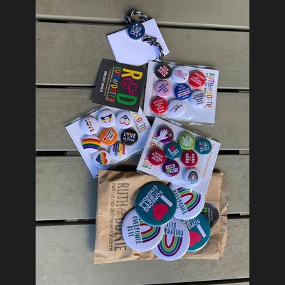 OVERPOWER RETT BUTTONS Set of 8 Pins Badges Magnets Cure - Etsy