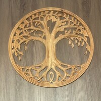 Tree of Life, 3D STL Model, CNC Router Engraver, Artcam, Aspire, CNC ...