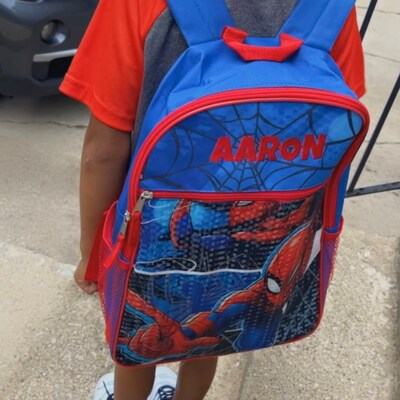 Personalized Kids Character Travel Duffel Bag Avengers - Etsy