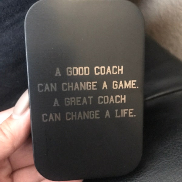 Engraved Whistle: Personalized Coach Gift With Gift Box - Etsy